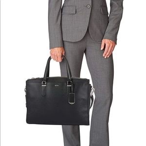 Tumi | Bags | Tumi Sinclair Emma Business Brief Black | Poshmark